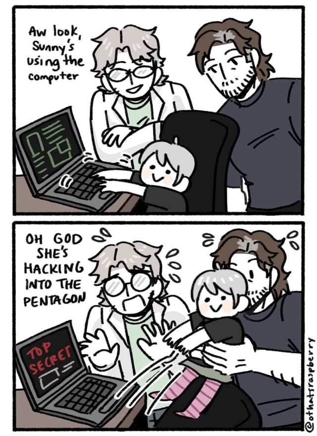 OH GOD SHES HACKING Cothatsraspbevry - iFunny