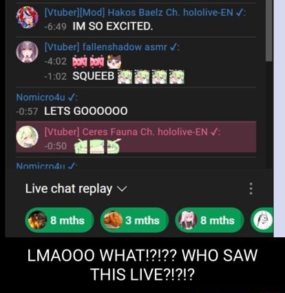 > IM SO EXCITED. Bond SQUEEB LETS G000000 [Vtuber] Ceres Fauna Ch. we ...