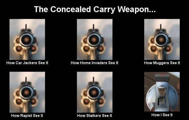 The Concealed Carry Weapon... Or How Car Jackers See It How Home ...