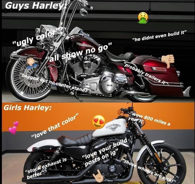 Guys Harley: - iFunny