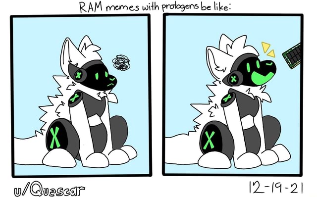 RAM memes with protogens be like: - iFunny