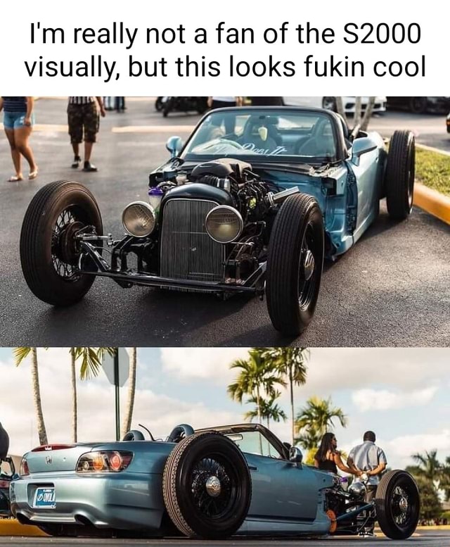 I'm really not a fan of the S2000 visually, but this looks fukin cool I ...