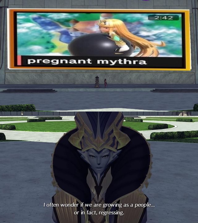 Pregnant mythra often wonder if we are growing as a people... or in ...