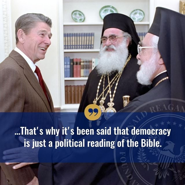 President Reagan's faith was a source of inspiration and strength ...
