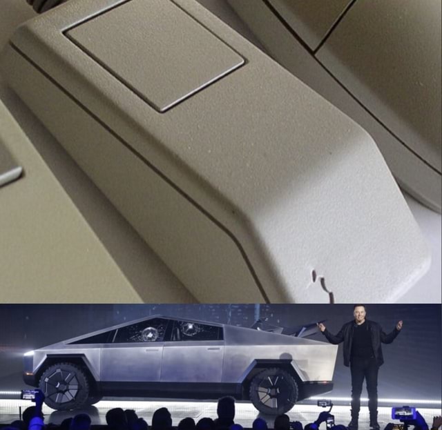 Cybertruck. Apple Mouse. - iFunny