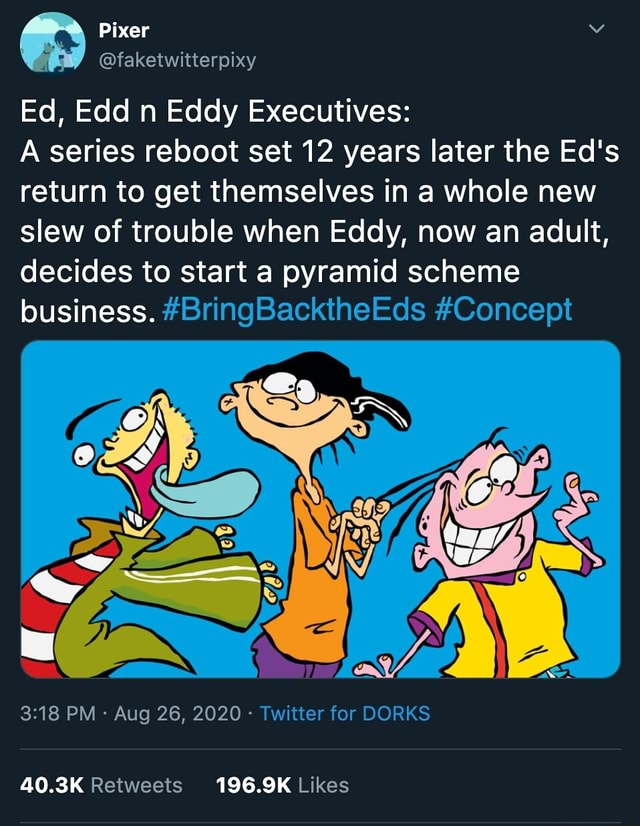 Ed, Edd n Eddy Executives: A series reboot set 12 years later the Ed's ...