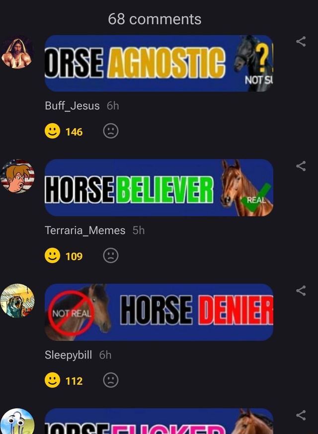 68 comments TA . Buff Jesus Om Terraria Memes WHORSE DENIER Sleepybill ...