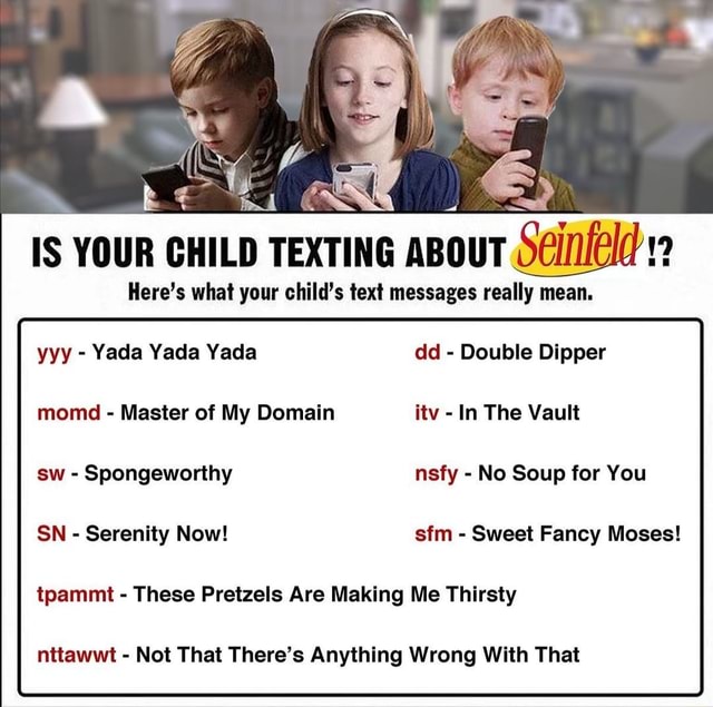 IS YOUR CHILD TEXTING ABOUT Here's what your child's text messages ...