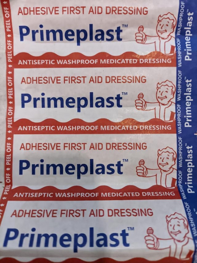 Got this band aid in Bangalore, India. - ADHESIVE FIRST AID DRESSING ...