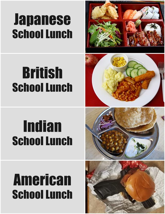 Freedom Lunch - Japanese School Lunch British School Lunch indian ...