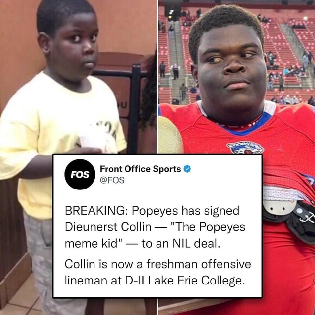 Front Office Sports @ @FOS BREAKING: Popeyes has signed Dieunerst ...