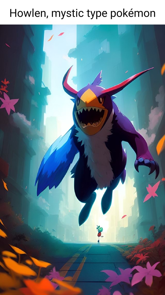 Howlen, mystic type pokemon - iFunny