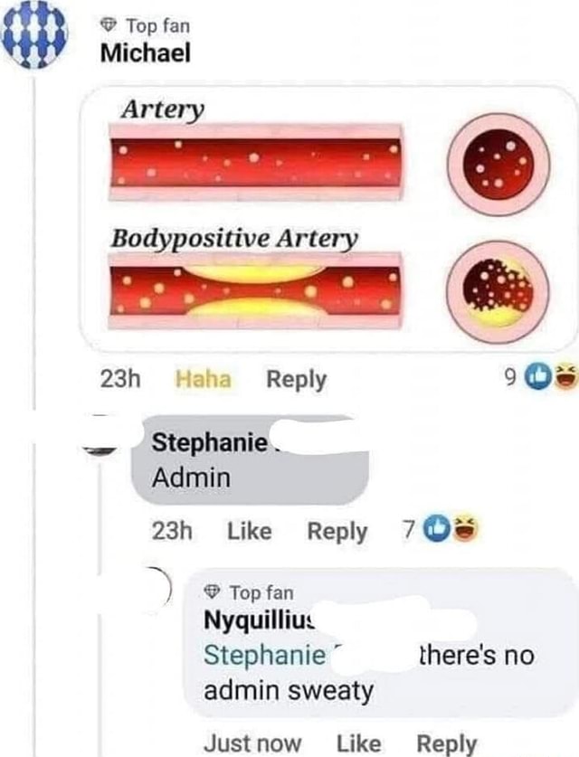 Ap Top fan Michael Artery Bodypositive Artery