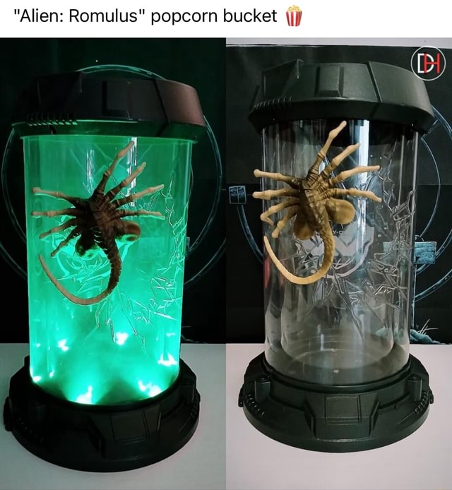 "Alien: Romulus" popcorn bucket - iFunny