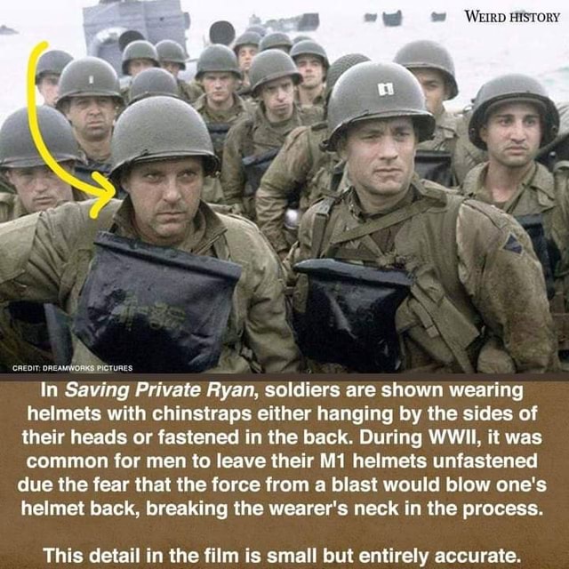 WEIRD HISTORY OREAMWORKS PICTURES In Saving Private Ryan, soldiers are ...