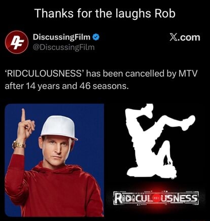 Thanks for the laughs Rob DiscussingFilm X.com "DiscussingFilm ...
