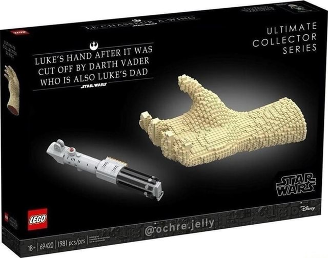 ULTIMATE "AFTER IT WAS SERIES LUKE'S HAND BY DARTH VADER wHo IS. ALSO ...