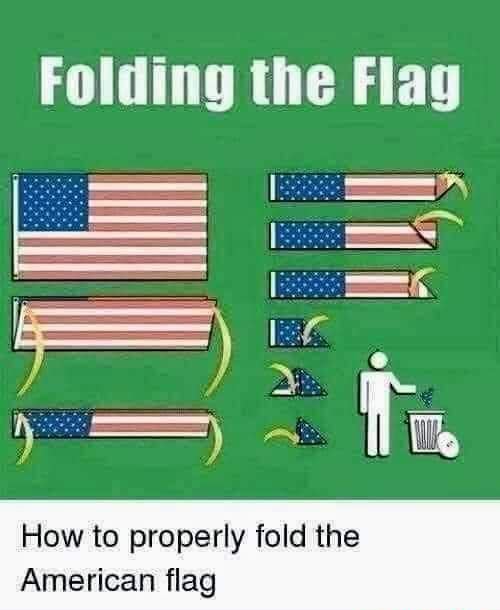 Folding the Flag How to properly fold the Ame an nad - America’s best ...