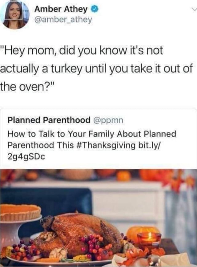 Amber Athey @amber athey "Hey mom, did you know it's not actually a ...