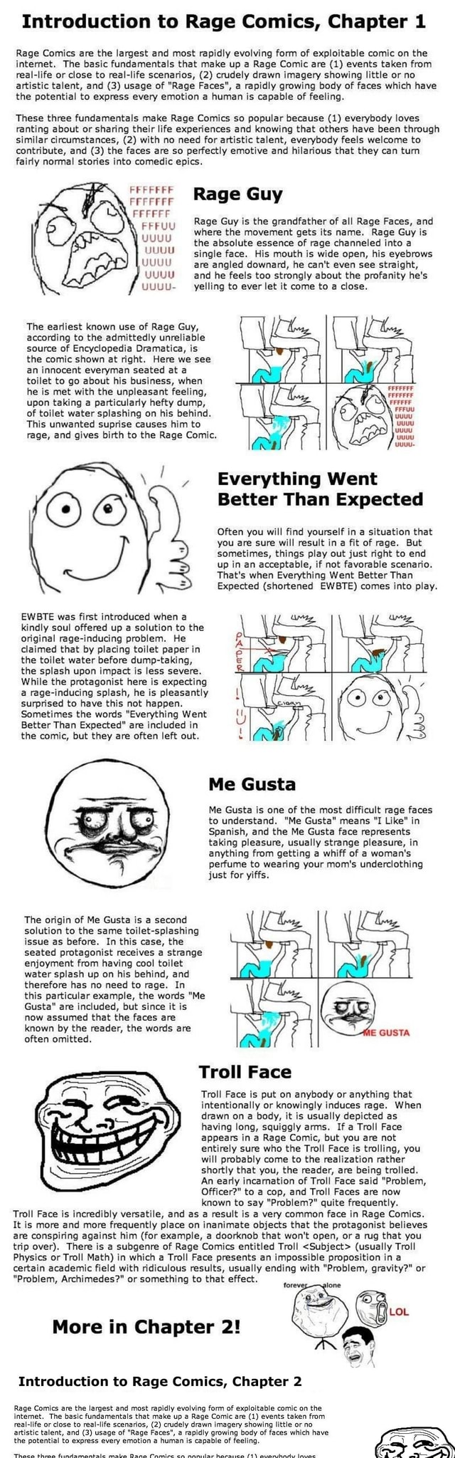 Introduction to Rage Comics, Chapter 1 Rage Comics are the largest and ...
