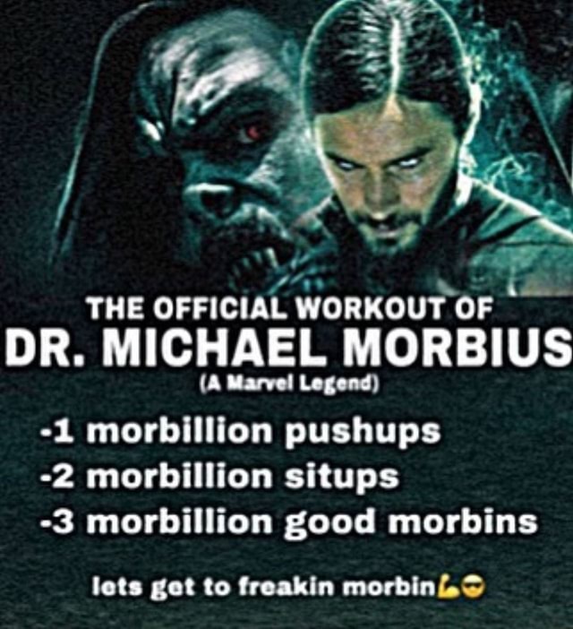THE OFFICIAL WORKOUT OF DR. MICHAEL MORBIUS (A Marvel Legend) -1 ...