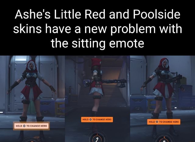 Ashe's Little Red and Poolside skins have a new problem with the ...