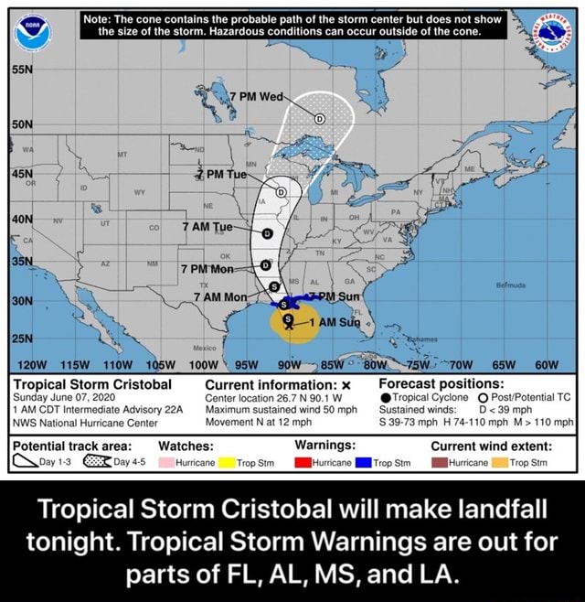 The size of the storm. Hazardous conditions can occur outside of the ...