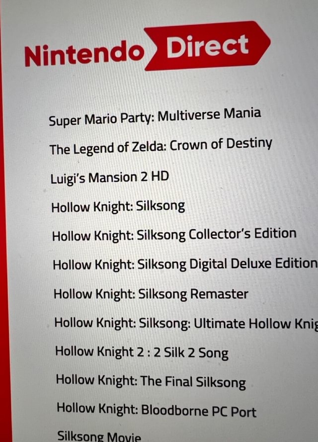 Nintendo Direst Super Mario Party: Multiverse Mania The Legend of Zelda ...