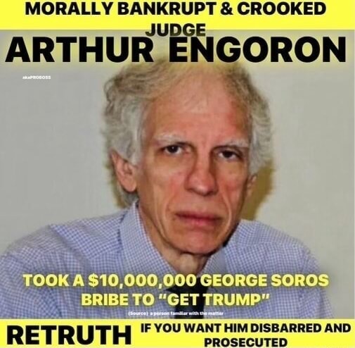 MORALLY BANKRUPT & CROOKED ARTHUR. "ENGORON = > TOOK $10,000, GEORGE ...