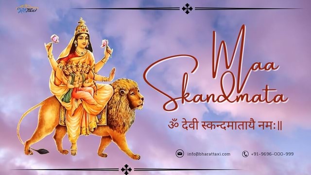 On the fifth day, visit the Pandals for Skandmata Devi Darshan. With ...