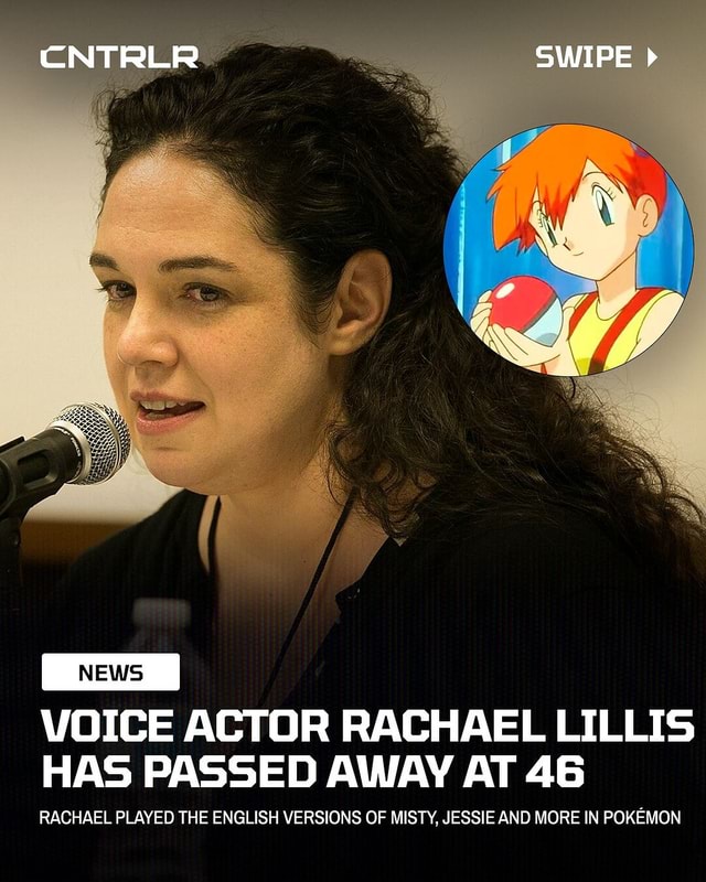 Rachael Lillis the voice actor of Misty Jessie other Pokmon characters ...