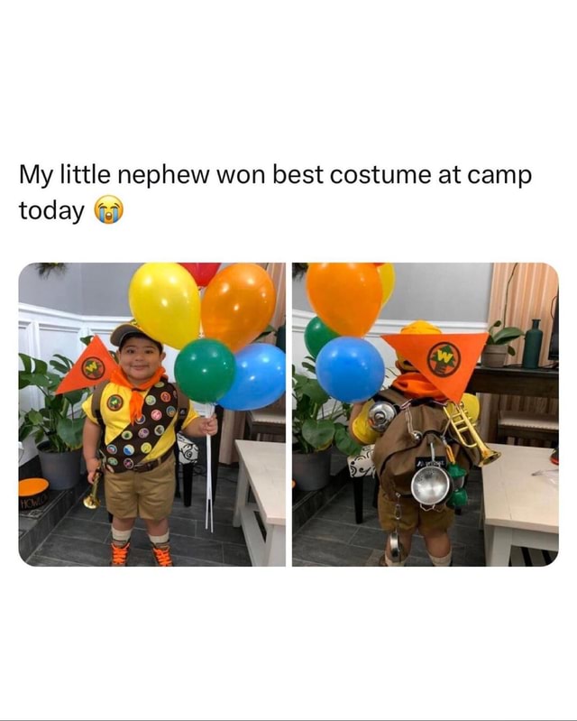 RUSSELL memes explore movies funny - My little nephew won best costume ...