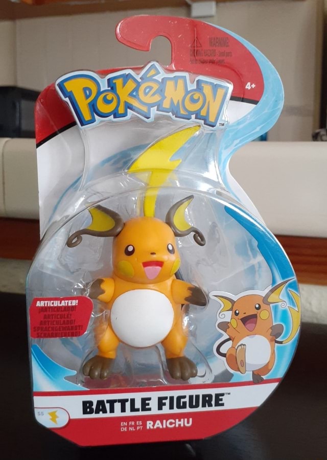 BATTLE FIGURE RAICHU - iFunny