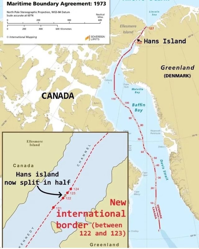 Maritime Boundary Agreement 1973 North Pole Stereographic Projection Maritime Boundary Agreement 1973 North Pole Stereographic Projection