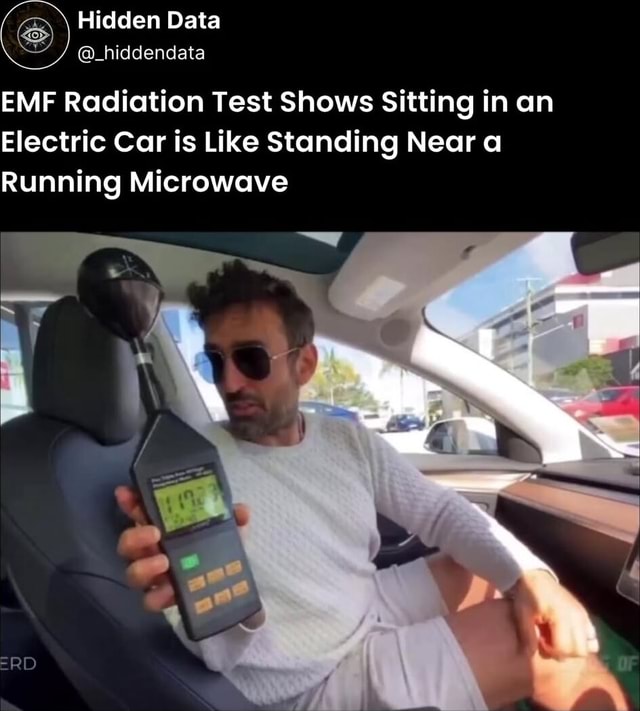 Hidden Data @_hiddendata EMF Radiation Test Shows Sitting in an ...