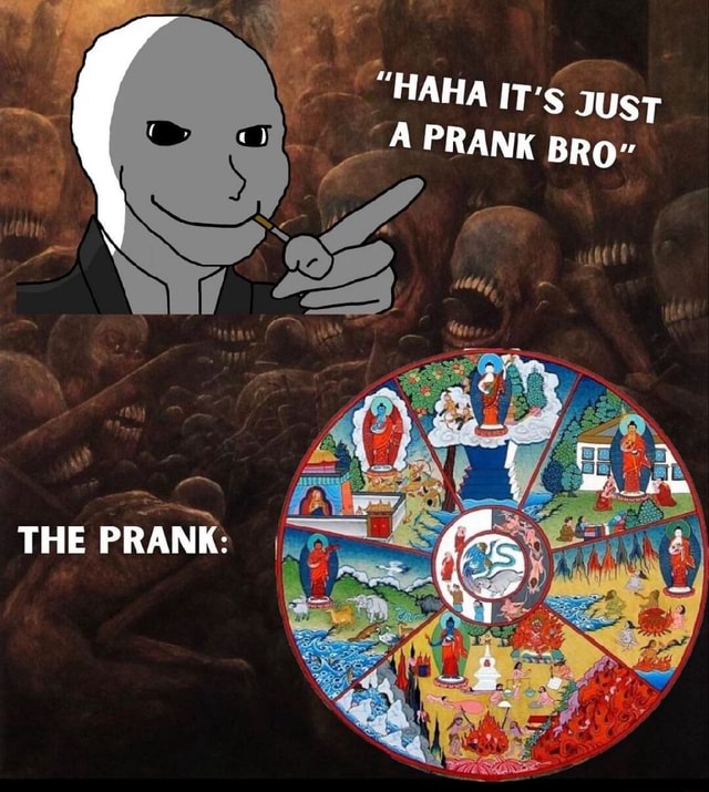 "HAHA IT'S JUST BRO THE PRANK: - iFunny