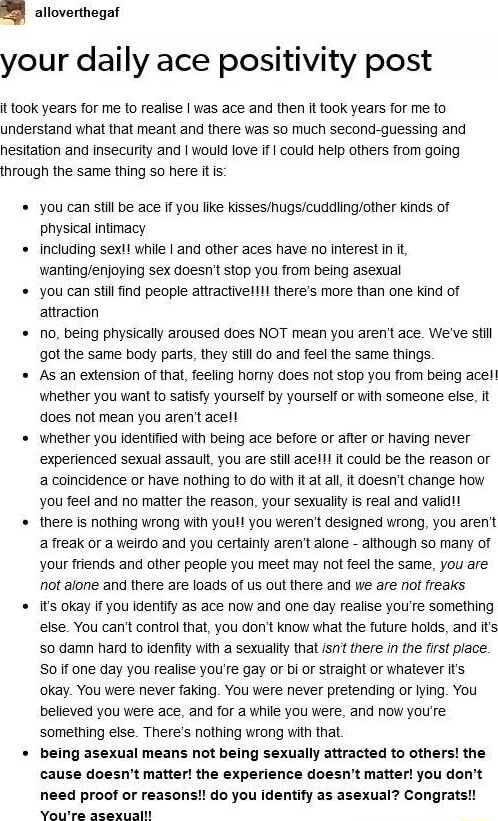 Alloverthegat your daily ace positivity post it took years for me to ...