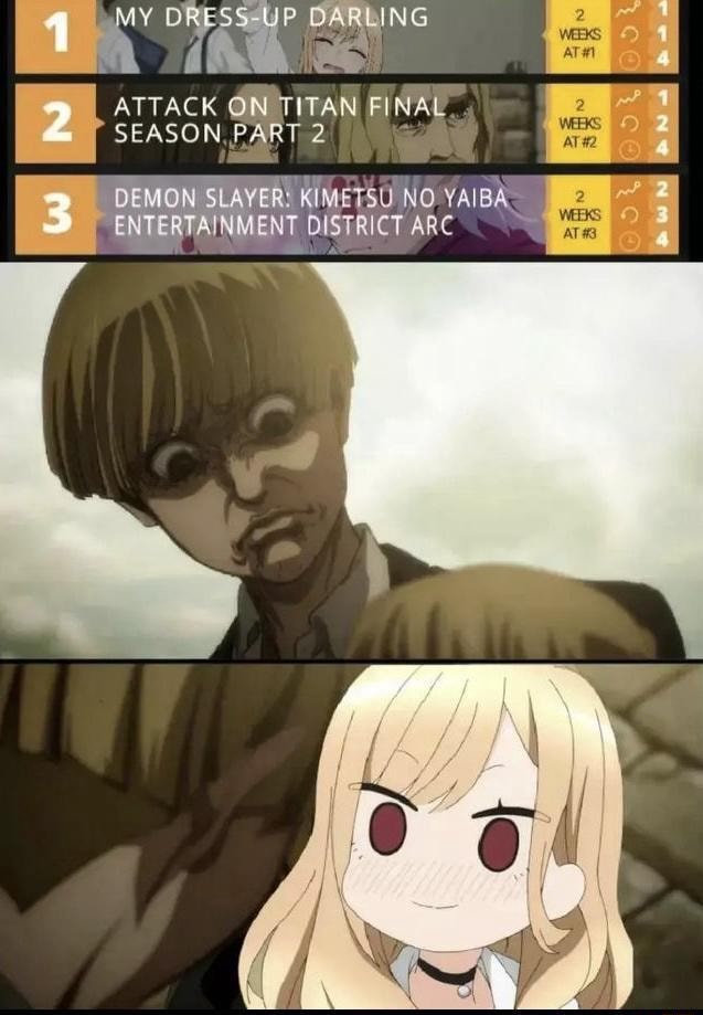 Meme dump #41 - Ad ATTACK ON TITAN FINAL SEASON, PART 2 aN= SLAVER ...