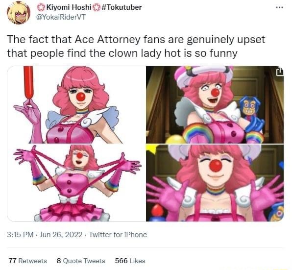 The fact that Ace Attorney fans are genuinely upset that people find ...