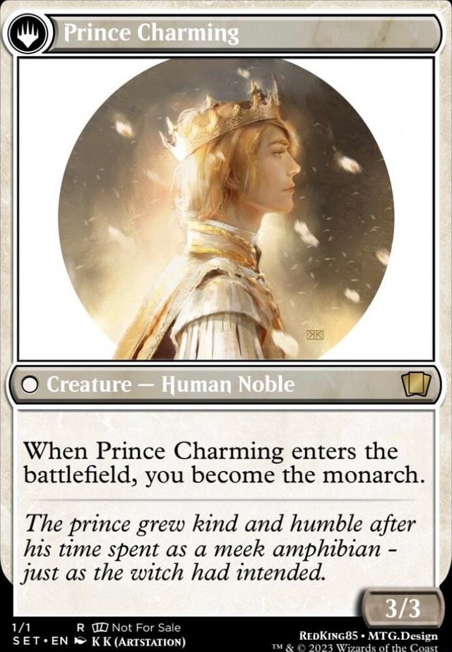 Prince Charming Creature Human Noble When Prince Charming enters the ...