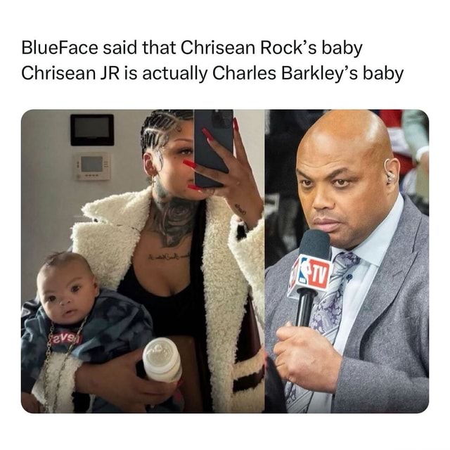 That baby do look like Charles Barkley tho 😂 (via @chrisean ...