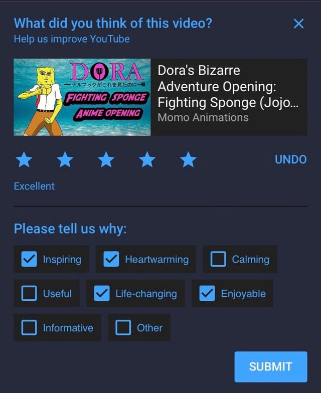 IDO IRENE Dora's Bizarre AED Adventure Opening: ZONES Fighting Sponge ...