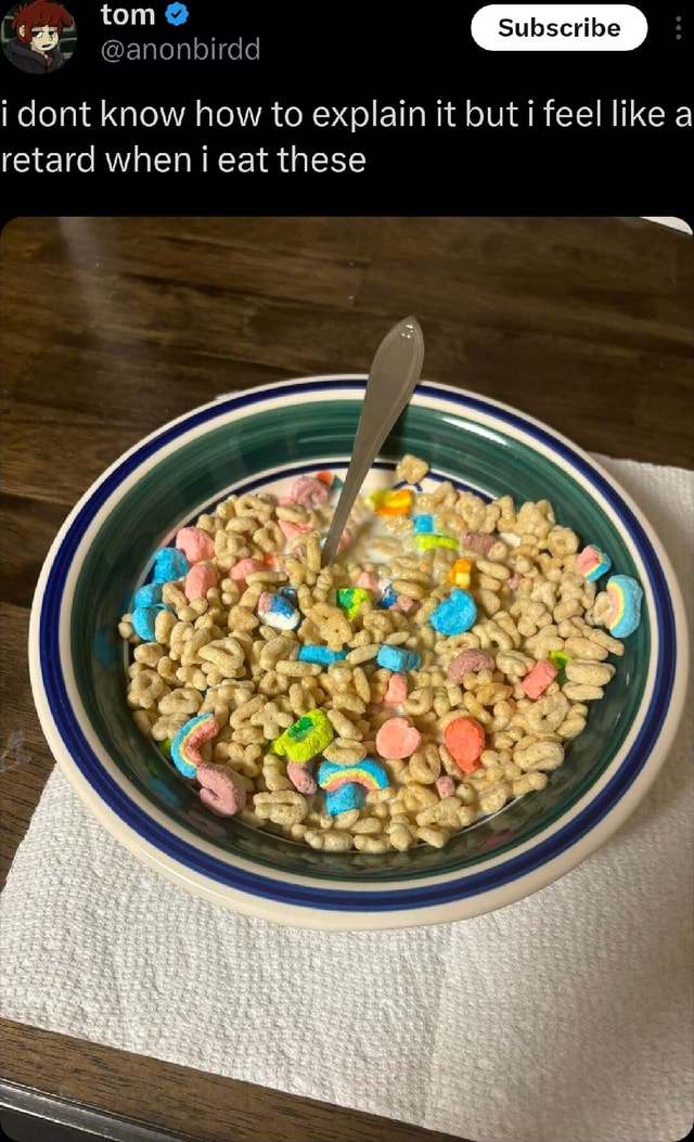 Subscribe tom fe anonbirdd i dont know how to explain it but i feel ...