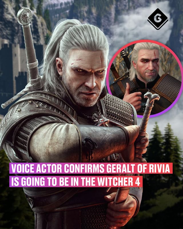 Geralt will return Geralt of Rivia voice actor Doug Cockle has just ...
