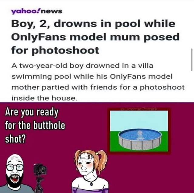 Boy, 2, drowns in pool while OnlyFans model mum posed for photoshoot A ...