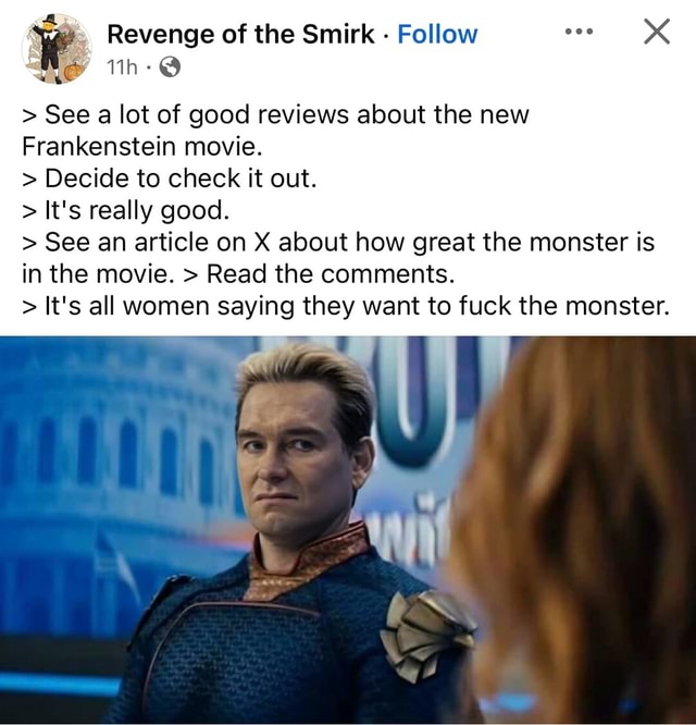 Revenge of the Smirk Follow > See a lot of good reviews about the new ...