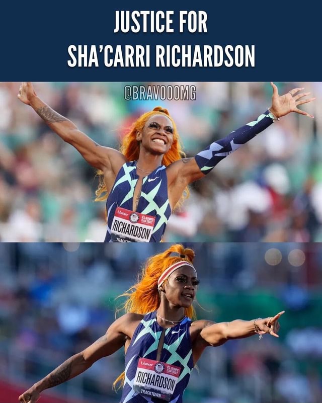 JUSTICE FOR SHA'CARRI RICHARDSON - America’s best pics and videos