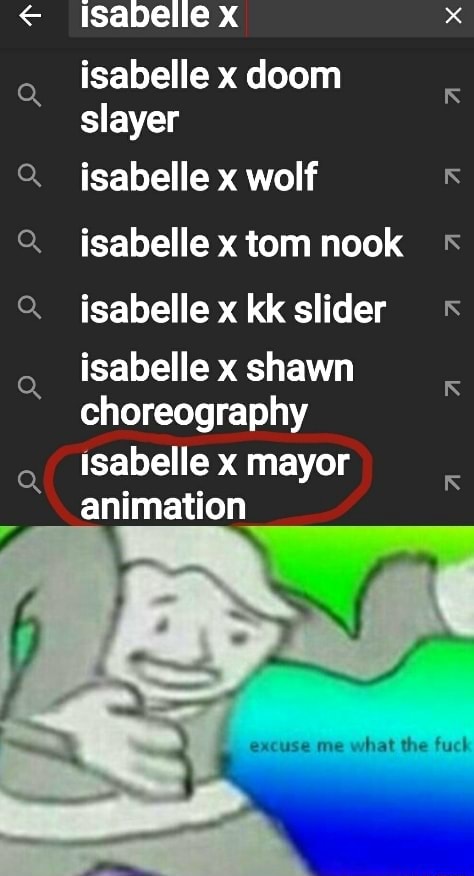 Isabelle x x isabelle x doom slayer isabelle x wolf isabelle x tom nook ...