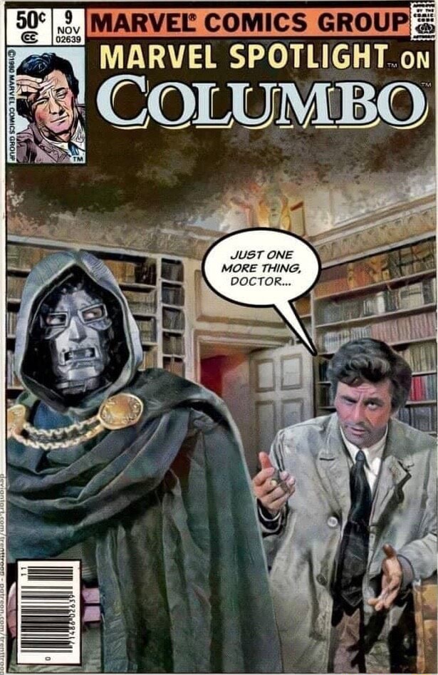 MARVEL SPOTLIGHT on COLUMBO - iFunny