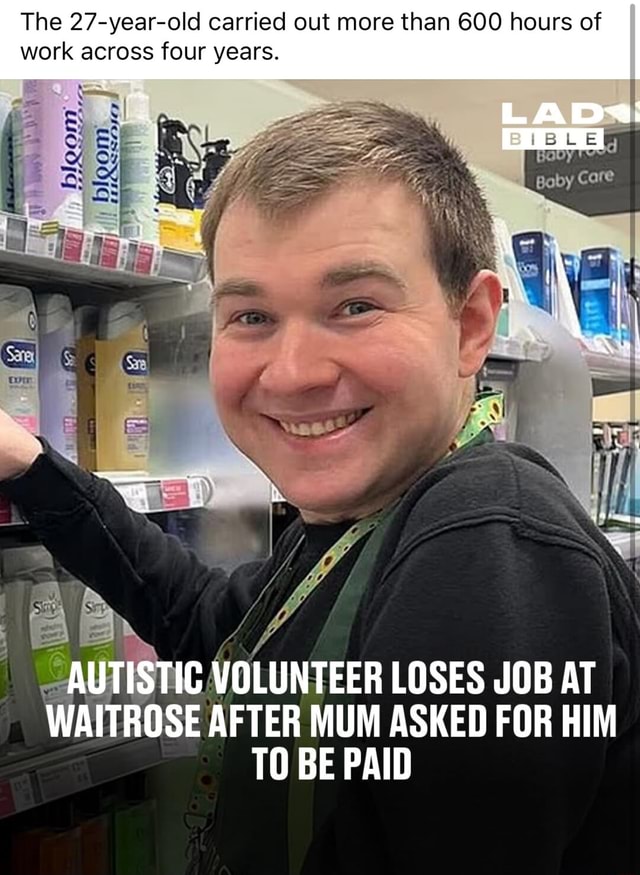 The 27-year-old carried out more than 600 hours of work across four ...